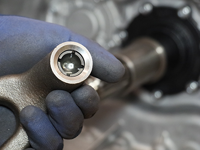 Lower Countershaft Cover and Inertia Brake (TRSM0950)