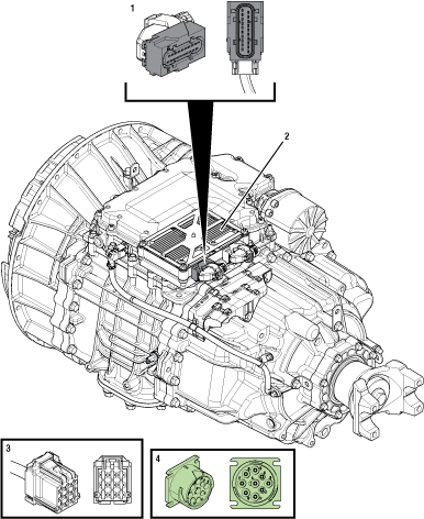 Fault Code 135: Primary Shift Device (J1939) (TRTS0950)