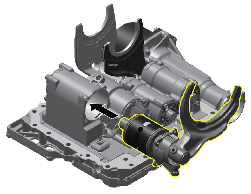 MTM Rail B, C and D Cylinder (TRSM0950)