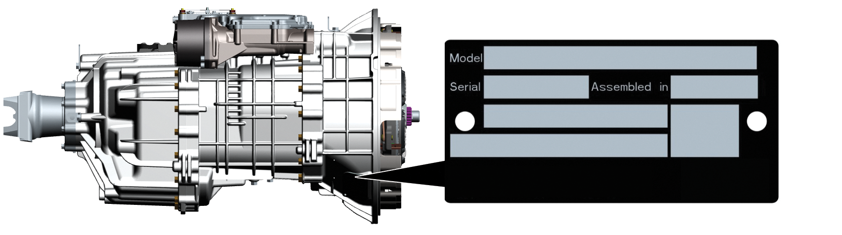 Serial Tag Information and Model Nomenclature (TRSM0950)