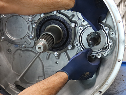 Lower Countershaft Cover and Inertia Brake (TRSM0960)