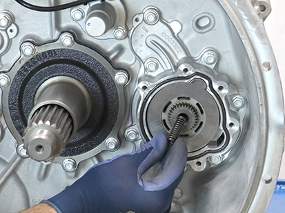 Lower Countershaft Cover and Inertia Brake (TRSM0960)